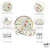 Amazon.com | Zak Designs Peppa Pig Kids Dinnerware Set 3 Pieces ...