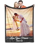 Amazon.com: Yoke Style Custom Blanket with Picture, Customized Throw ...