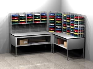 Amazon.com : Charnstrom Wire Sorter System, 68 Pockets, Letter Depth ...