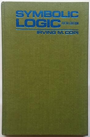 Symbolic Logic: Amazon.co.uk: Copi, Irving M.: 9780023249907: Books