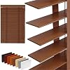 Amazon.com: 2" Slats Wood Blinds for Indoor Windows: Solid Wooden ...