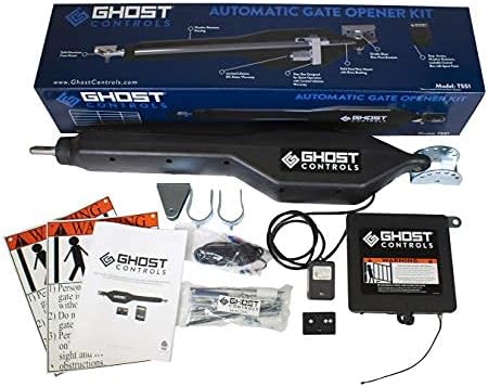 Amazon.com: Ghost Controls Heavy-Duty Automatic Gate Opener Kit for ...