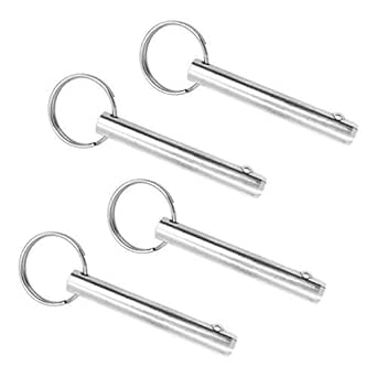 KCHOICE® 4pcs 10mm Dia Marine 316 Stainless Steel Quick Release Pull ...