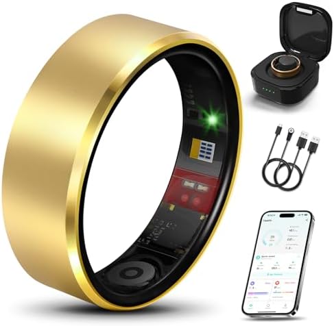 Amazon.com: Milavan Smart Ring 2.0 for Women Men, Slim Scratch ...
