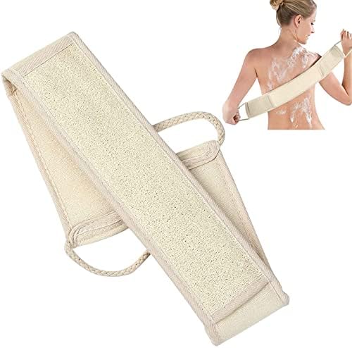 JEOPKO Back Scrubber Exfoliating Loofah Back Washers for Shower Bath ...