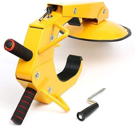 Amazon.com: YaeTek Wheel Lock Clamp Boot Auto Car Anti Theft Lock ...