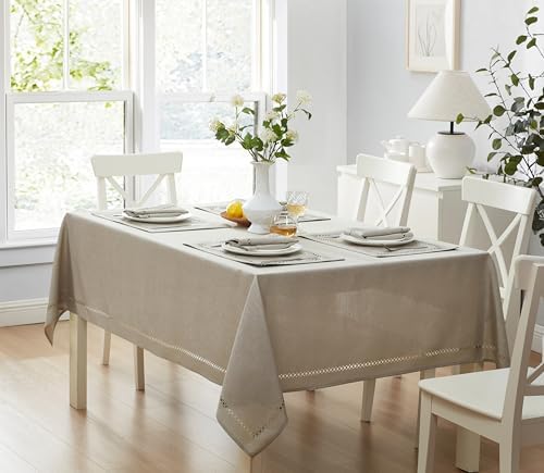 Amazon.com: Newbridge Fabric Rectangle Tablecloth, 60 x 84 Inch, Easter ...