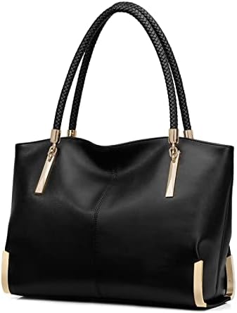 FOXER Women Top Handle Tote Purse Leather Satchel Handbag Shoulder Bag ...