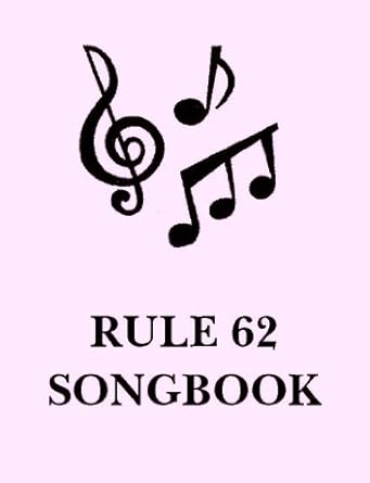 Rule 62 Songbook - Kindle edition by Tim, Tranquil. Health, Fitness ...