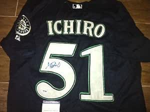 Ichiro Suzuki Autographed Jersey - Future Hall of Famer Japan - PSA/DNA ...