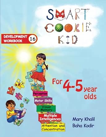 Smart Cookie Kid For 4-5 Year Olds Educational Development Workbook 16 ...