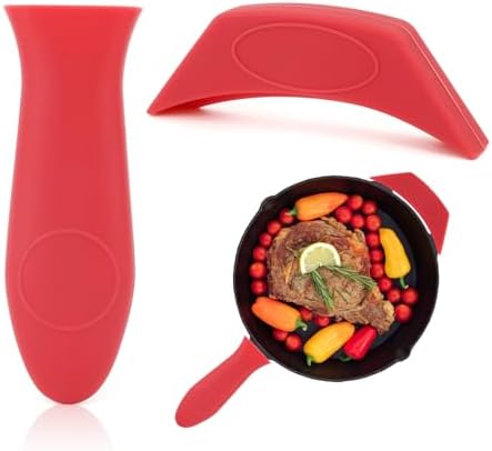 Amazon.com: Hot Pot Lid Handle Mitt, Cast Iron Handle Cover, Heat ...