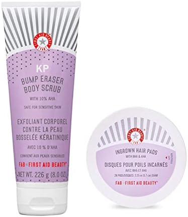 Amazon.com : First Aid Beauty - Exfoliating Bundle: KP Bump Eraser ...