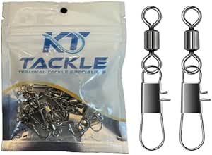 KT Tackle Fishing Clips and Swivels. Quick release safety clips ...