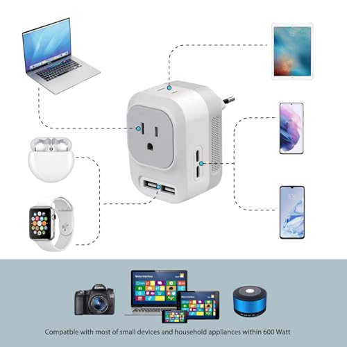 Reviews for Mapambo European Universal Travel Plug Adapter 220V to 110V ...