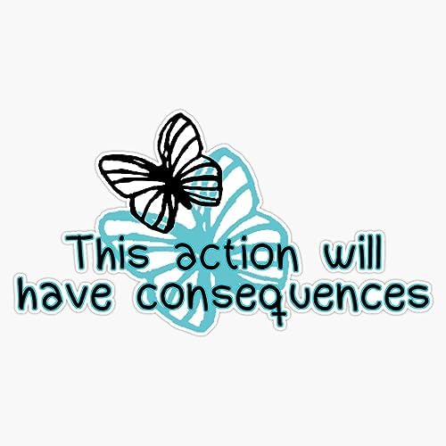 Amazon.com: Life is Strange - Consequences Bumper Sticker Vinyl Decal 5 ...