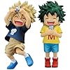 Amazon.com: MABAIUDE 2pcs Izuku Midoriya Figure Kacchan MHA Figure ...