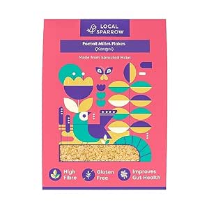 Local Sparrow Foxtail Millet Flakes |500gms| Kangni Poha : Amazon.in ...