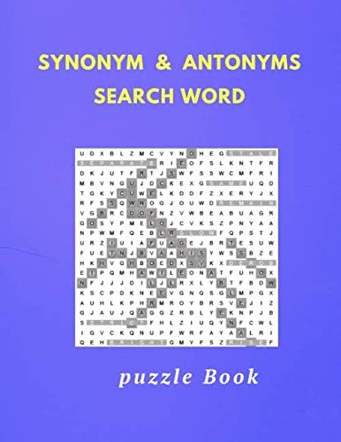 Antonym Word Search Puzzles