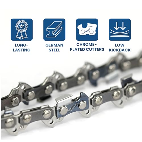 Snapklik.com : 18 Inch Chainsaw Chain, 3-Pack, 3/8 LP Pitch, 050 Gauge ...