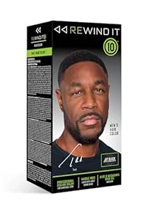 Amazon.com : REWIND IT 10 Jet Black Men's Hair Color : Beauty ...