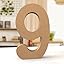 Aruatu 12 Inch Balsa Wooden Numbers Unfinished Wood Numbers for Wall ...