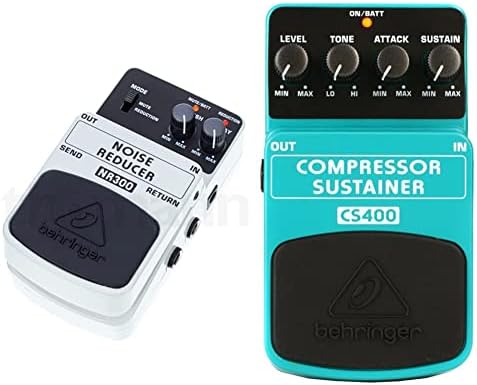 Amazon.com: Behringer Noise Reducer NR300 and Compressor/Sustainer ...
