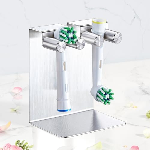 Amazon.com: WAYASI Electric Toothbrush Head Holder, Stainless Steel ...