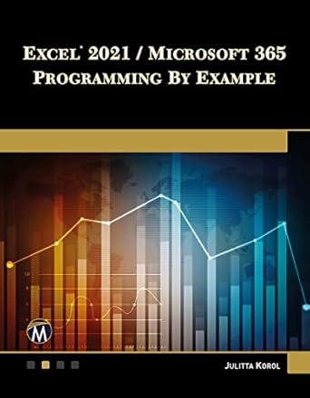 Amazon | Excel 2021 / Microsoft 365 Programming By Example (English ...