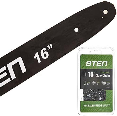Amazon.com: 8TEN Chainsaw Guide Bar and Chain for Stihl MS 170 HT 70 ...