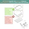 Amazon.com: UPGRADED AHT73514302 Refrigerator Glass Shelf Assembly ...