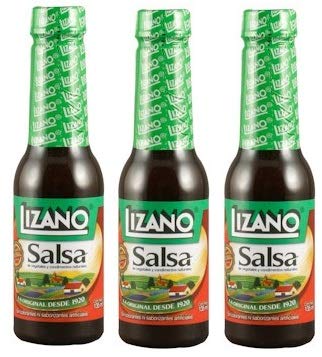 Amazon.com: Lizano Salsa Sauce 4.5oz (3 Bottles)