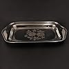 Spillbox Stainless Steel Multipurpose Serving Tray| Poonam|SS Tray|Food ...