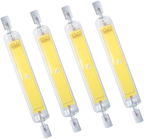 KIMROO 15W 118mm R7S LED Bulbs(4 Pack) 150W Halogen Enquivalent J-Type ...