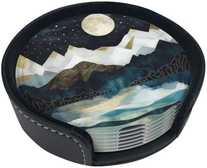 Amazon.com: Boho Coasters Bohemian Absorbent Coasters for Drinks ...