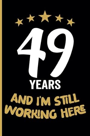 49th Year Work Anniversary Notebook: 49 Years of Service Award ...