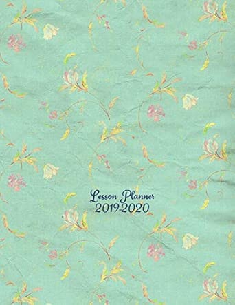 Lesson Planner 2019-2020: Teacher's School Year Planner - Academic Year ...