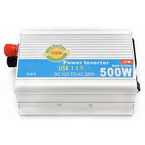 Buy Power Inverter 500W,DC 12v/24V to 220V AC INVERTER With positive ...