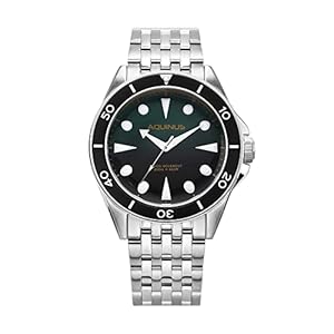 Buy Aquinus Marellio Men's 42 mm Quartz Dive Watch with Rotatable and a ...