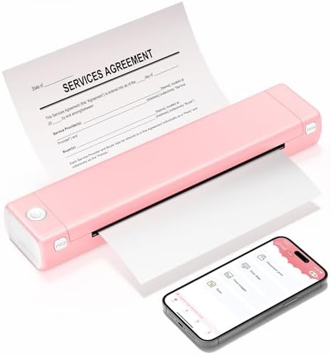 Portable Bluetooth Thermal Tattoo Stencil-Printer - M08F Compact ...