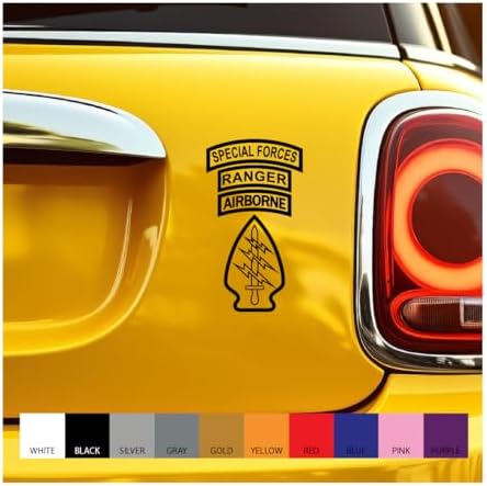 Amazon.com - Special Forces Patch and tabs Tower of Power Vinyl Decal ...