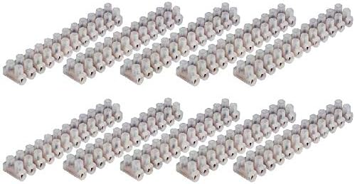 K M Electronics® 10 X 12 Way 5A 5 AMP Strip Connector Electrical Wire ...