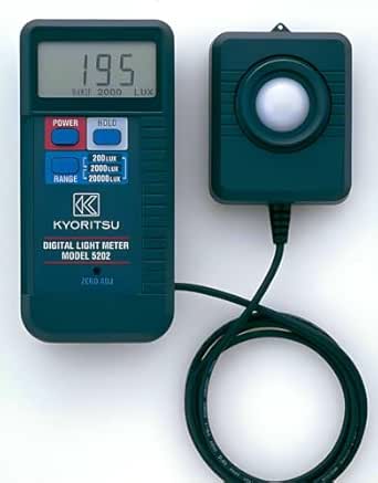 Japan Quality KYORITSU Lux Meter KEW 5202 Digital Illuminometer 0 ...
