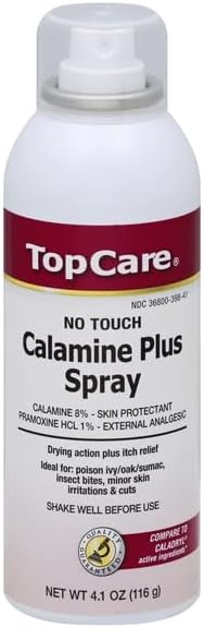 Amazon.com: Topcare, Calamine Plus Spray, 4.1 Ounce : Health & Household