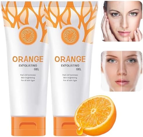 Amazon.com: iaredon Natural Orange Peeling Face Scrub Cream,Orange ...