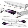 Amazon.com: Purple Professional 9-Piece Kitchen Knife Set with Acrylic ...