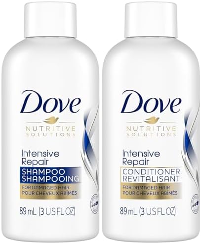 Amazon.com : Dove Travel Essentials Shampoo and Conditioner Set – Dove ...