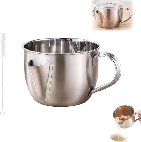 Amazon.com: Fat Separator With Dual Spout Design,Fat Separators Cup ...