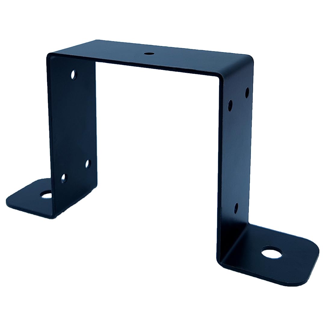 8 Pcs Black Strap Post Ties Brackets for 4x4 Post Heavy Duty Wood Deck ...