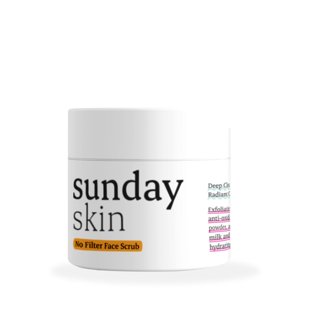 Buy Sunday Skin No Filter Face Scrub for an Instant Glow ...